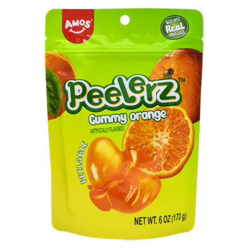 Amos Peelerz Gummy Orange 6oz – The Head Nut