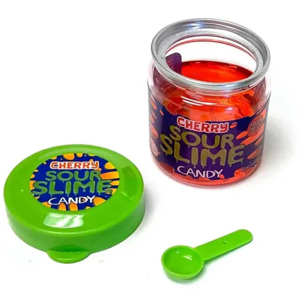 Cherry Sour Slime Candy - 3.5-oz. Jar – The Head Nut
