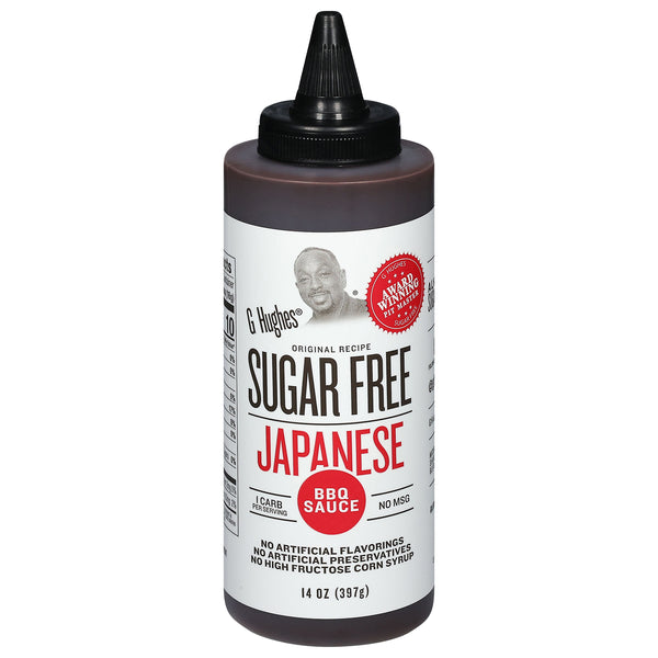 G Hughes Sugar Free Japanese BBQ Sauce – The Head Nut