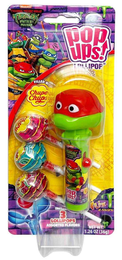 Pop Ups Teenage Mutant Ninja Turtle Blister Pack – The Head Nut